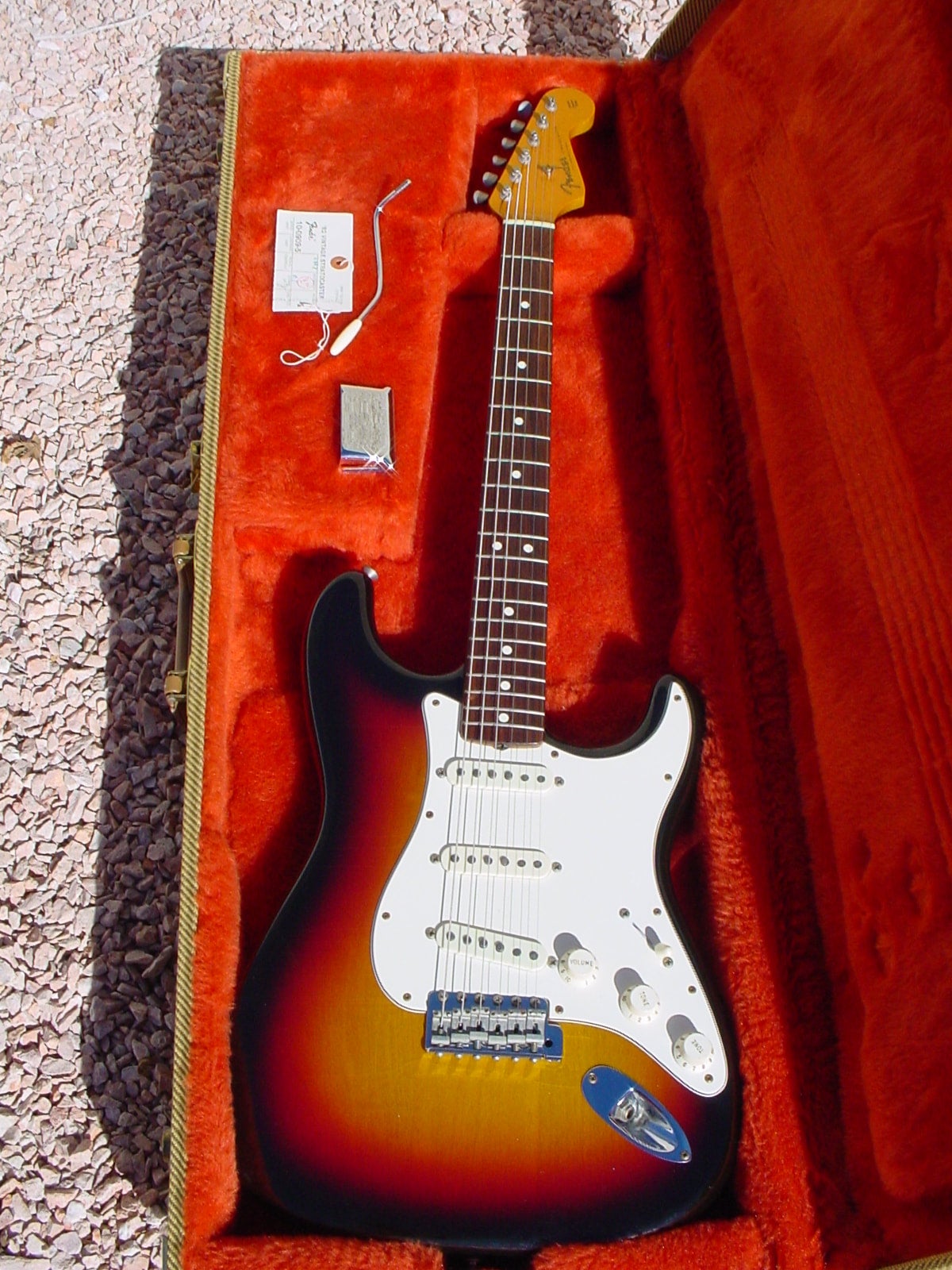 1984 Fender Stratocaster 1962 Reissue 62 vintage reissue USA Fullerton ...
